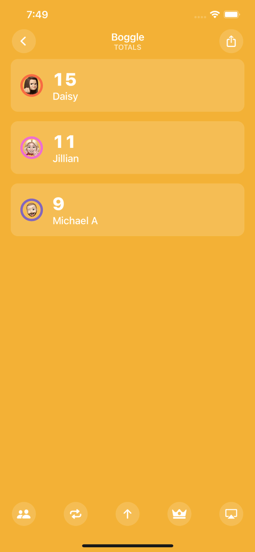 Scorecard: iOS Score Tracking App