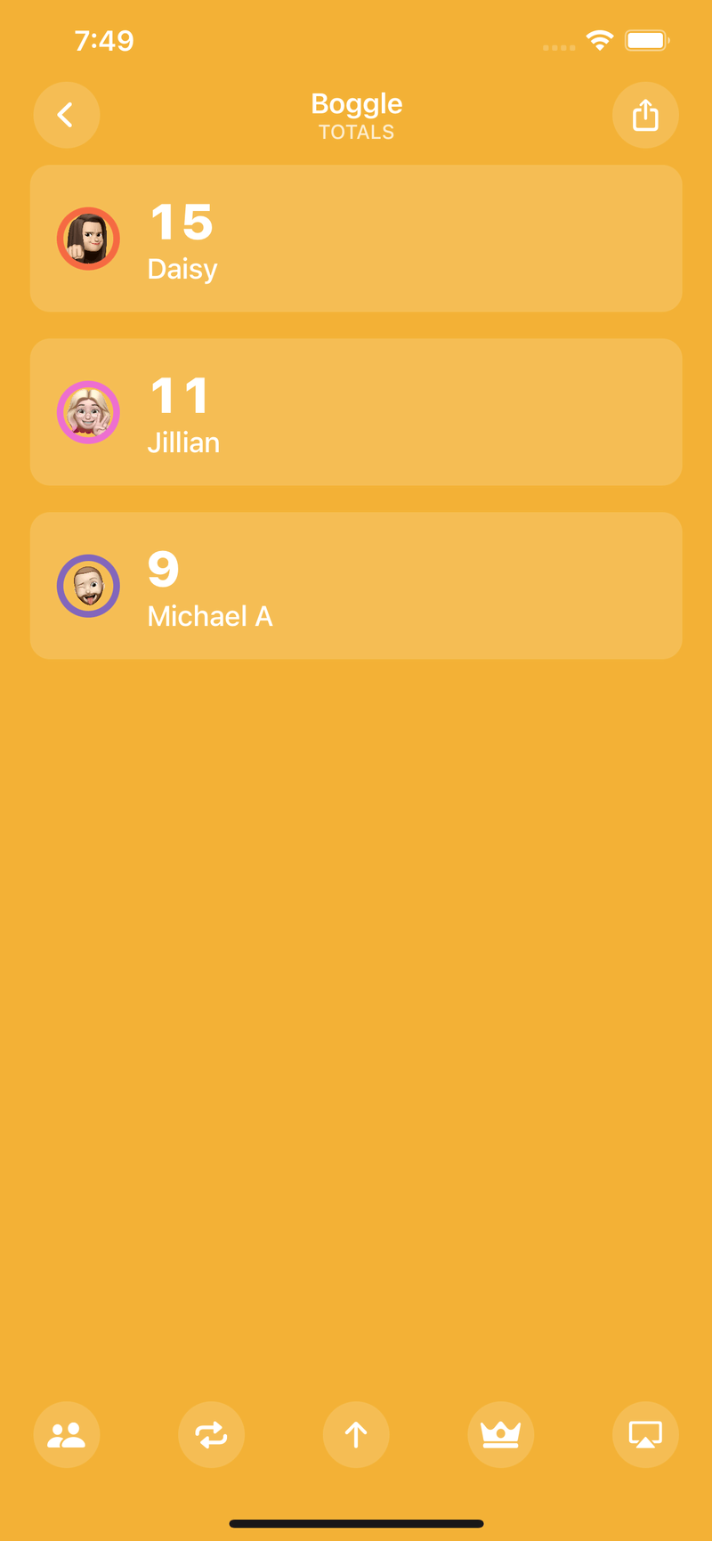 Scorecard: iOS Score Tracking App