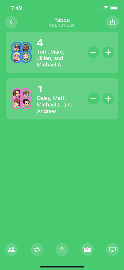 Scorecard: iOS Score Tracking App