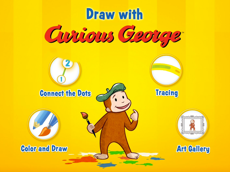 App updates for Draw with Curious George