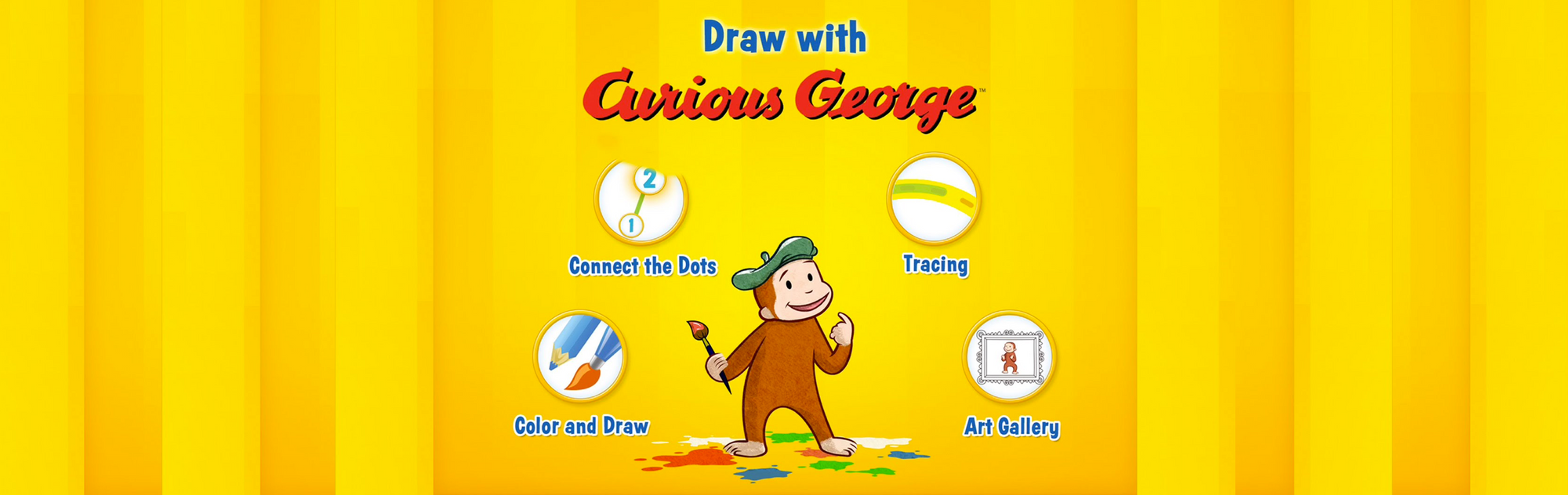 App updates for Draw with Curious George
