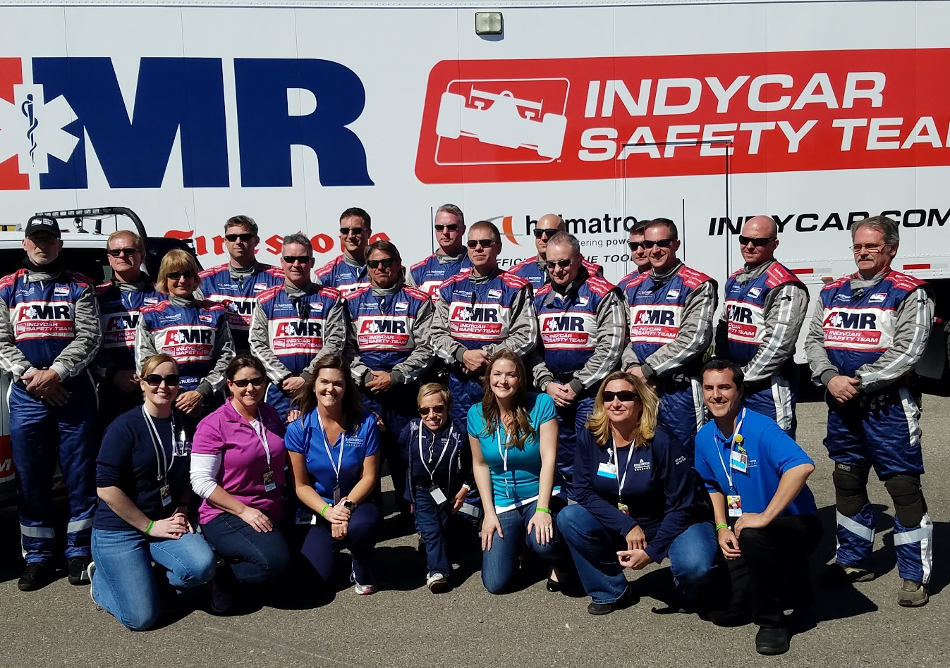 Grand Prix INDYCAR Safety Team, INDYCAR Pit Crew and Johns Hopkins All ...