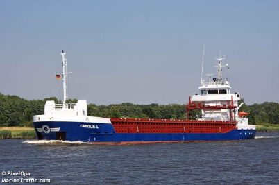 MV CAROLIN G - K2 Project Forwarding
