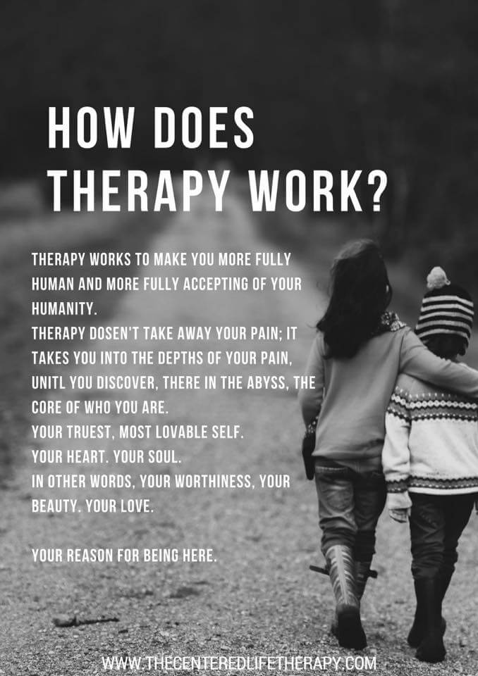How Does Therapy Work? • The Centered Life Therapy