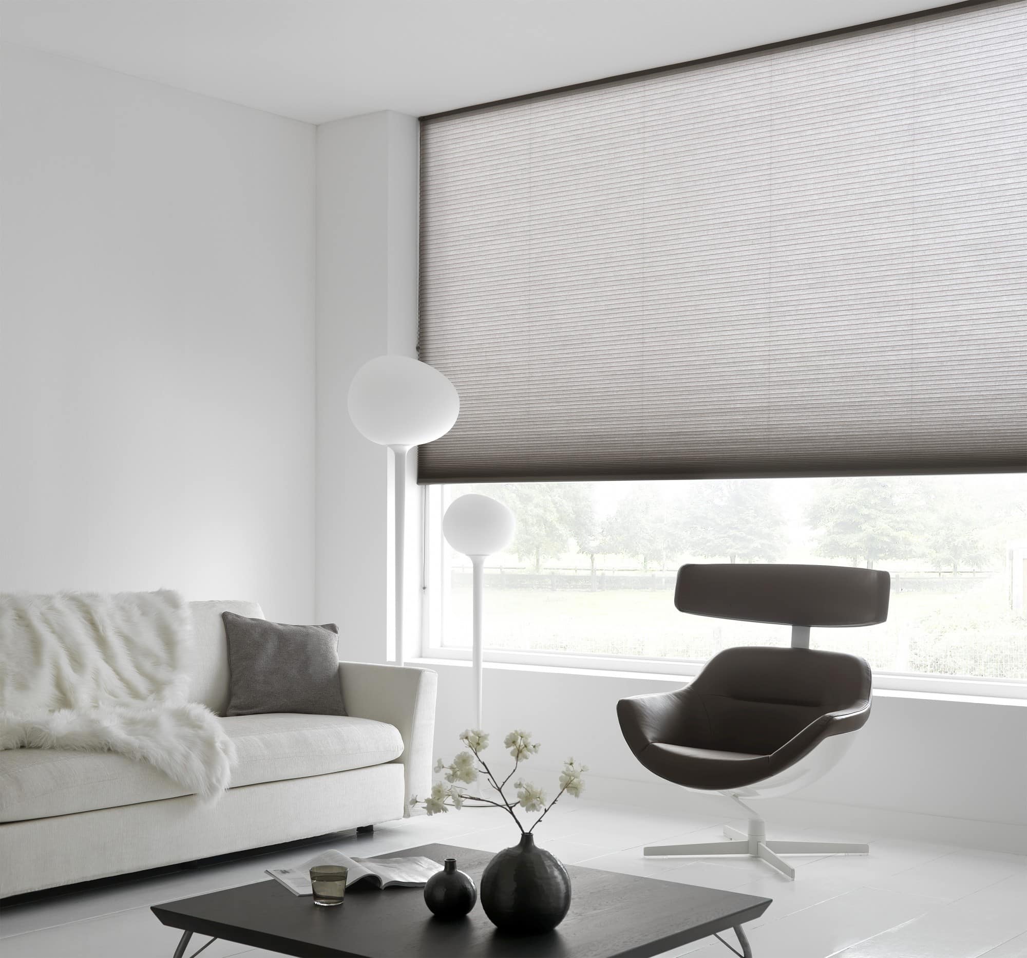 Plissé Shades, mooie geplooide stoffen in verschillende transparanties ...