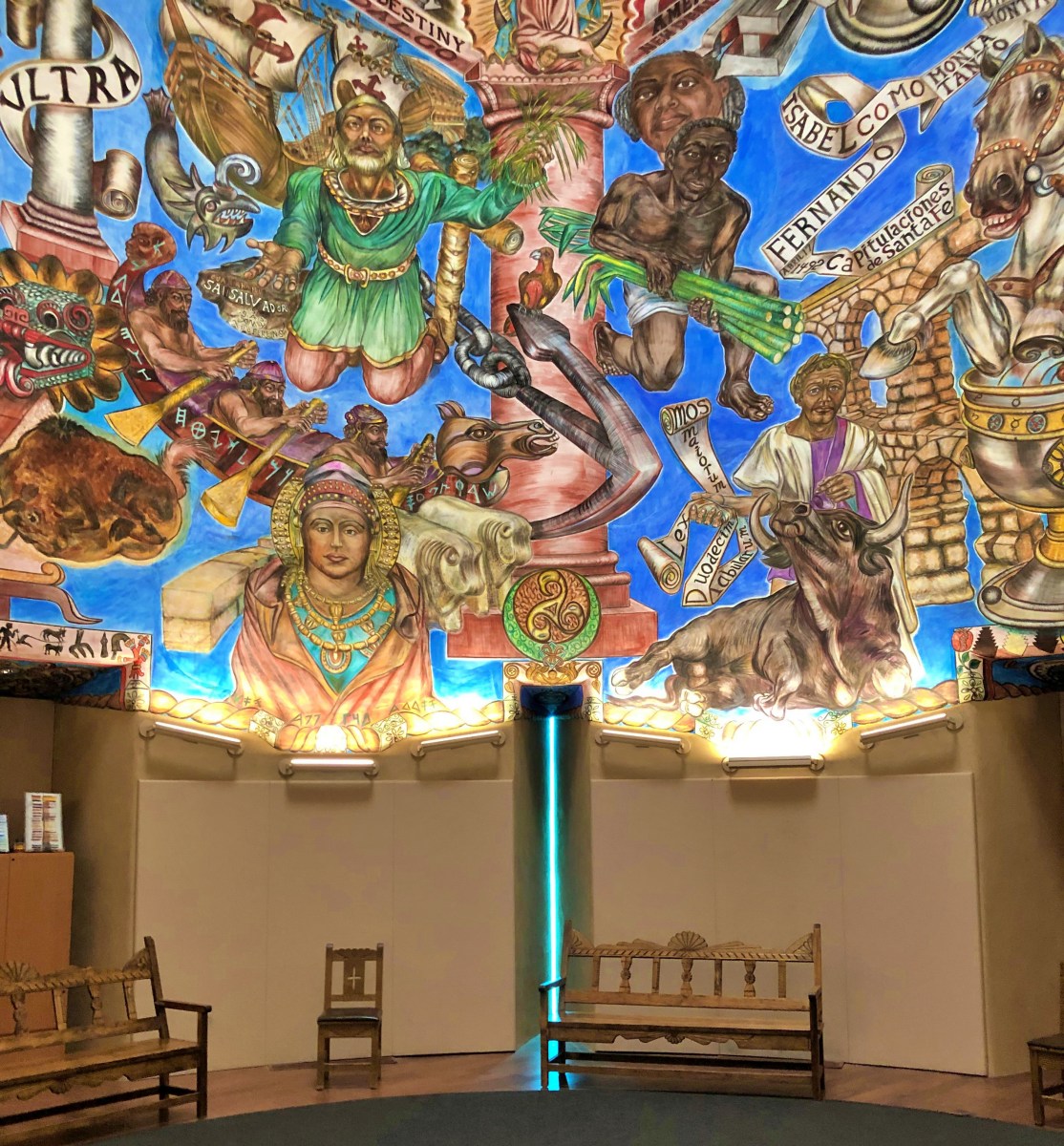 The Scene Inside El Torreón at the National Hispanic Cultural Center