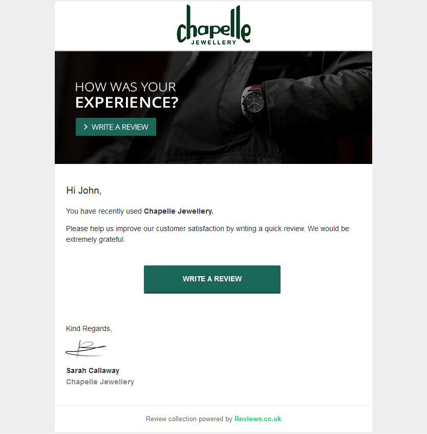 Review Email Templates