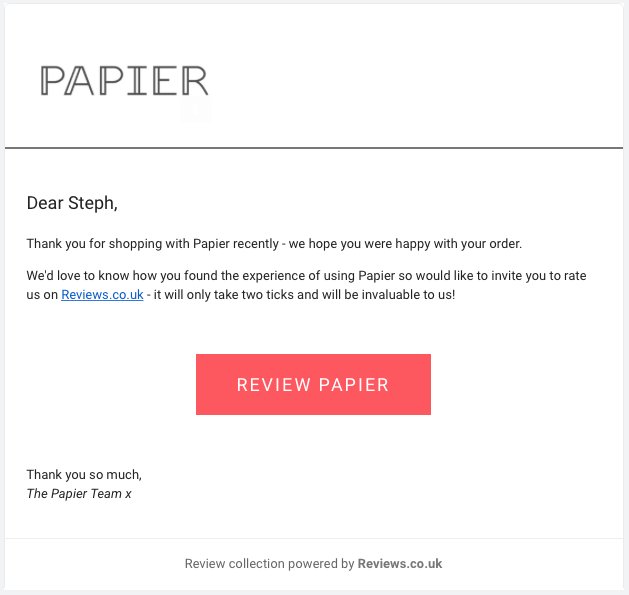 5 Awesome Review Re Email Examples A FREE Template REVIEWS 