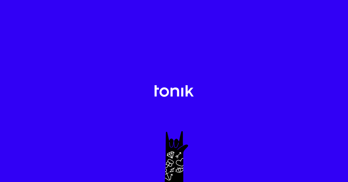 tonik | Your search for a design partner ends here