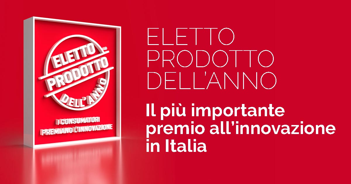 Eletto Prodotto dell'Anno - Contatti
