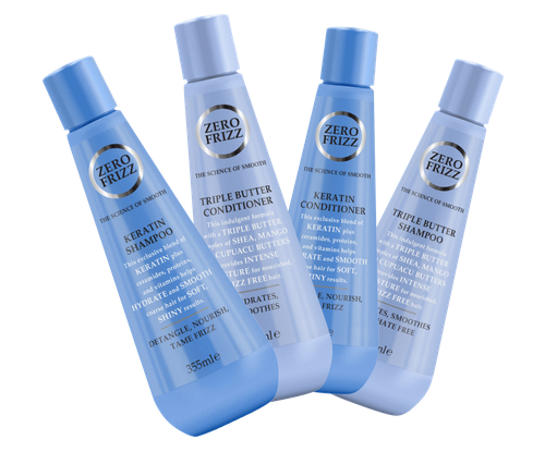 Zero Frizz – Instantly Silky, Smooth Hair