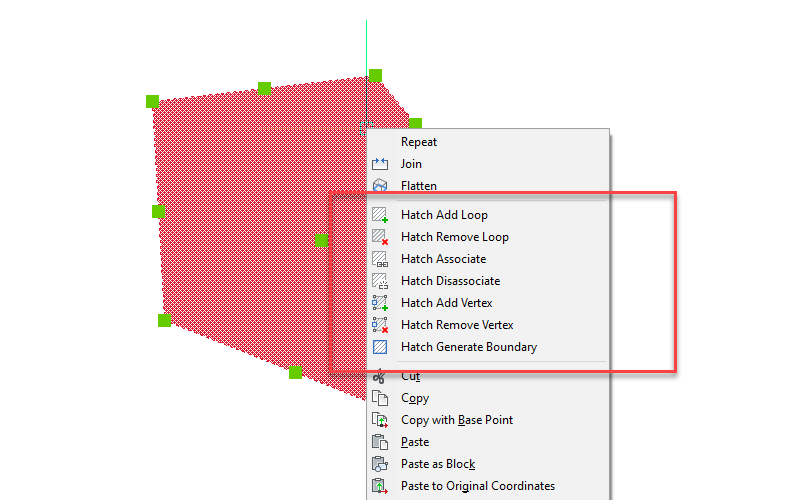 CAD Concepts: Context Menus