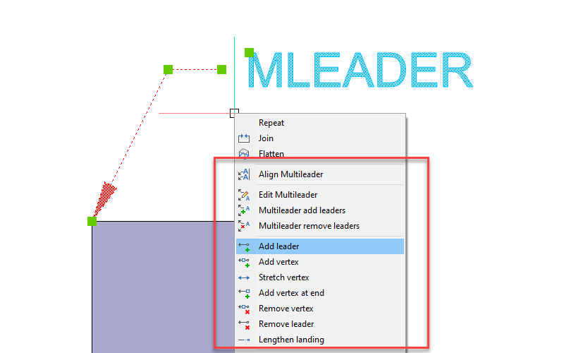 CAD Concepts: Context Menus