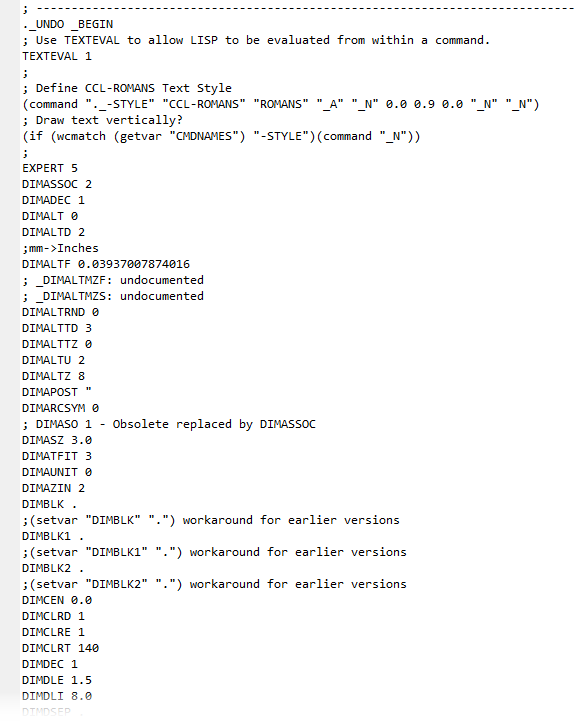 CAD Concepts: Dimension Style Scripts