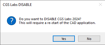 CAD Concepts: CGS Labs Tools