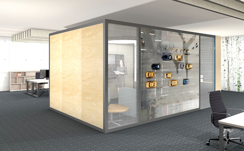 Raum-in-Raum System SPACES | Design Office Box