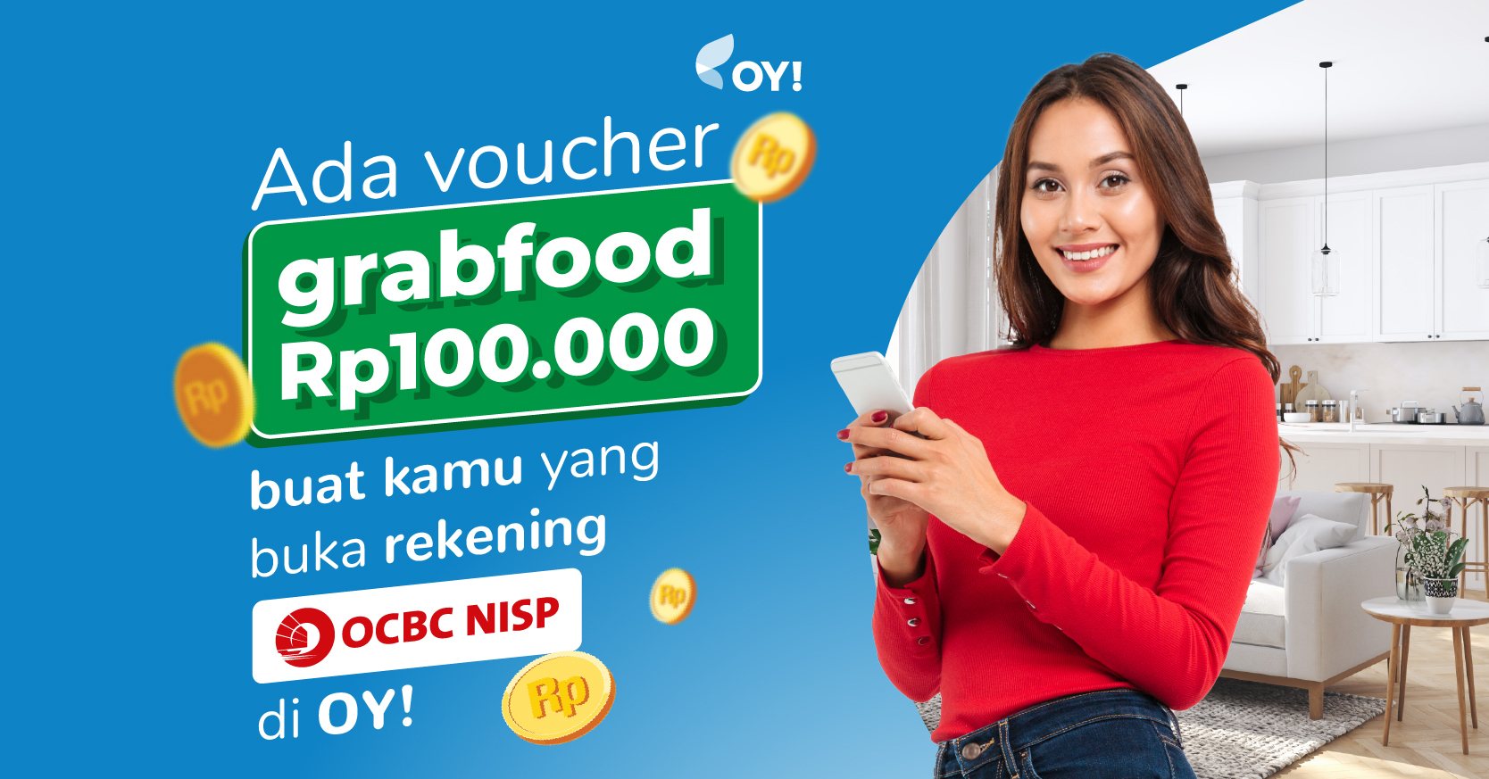 Buka Tabungan OCBC NISP Lewat ONe Mobile, Dapat Bonus Voucher GrabFood ...