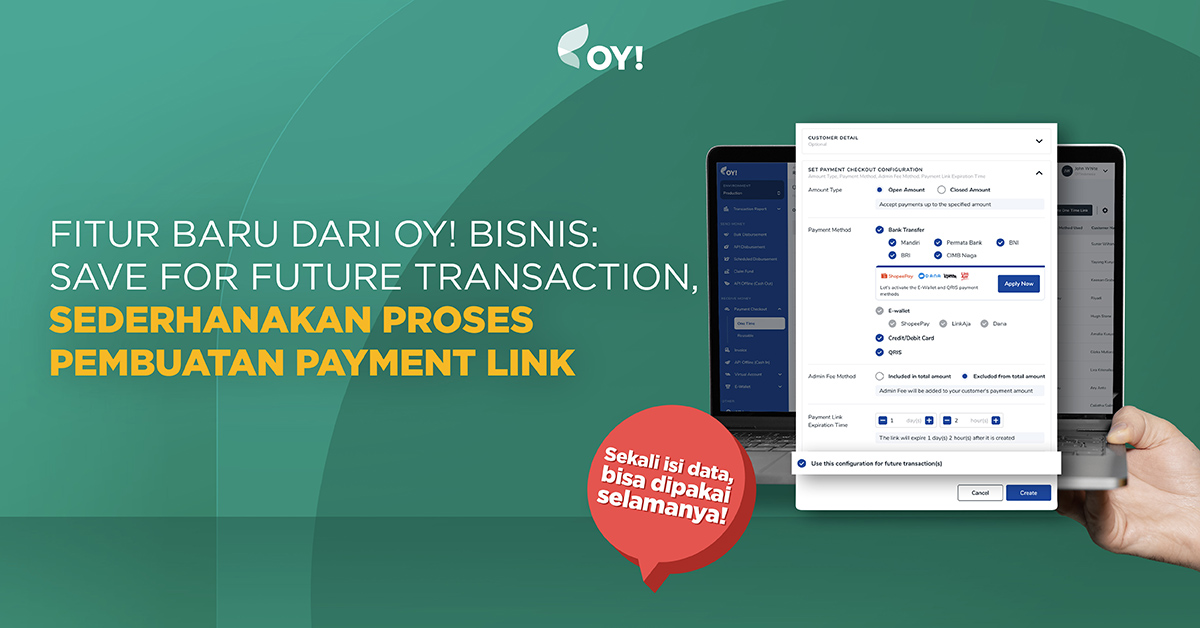 Fitur Baru dari OY! Bisnis: Save for Future Transaction, Sederhanakan ...