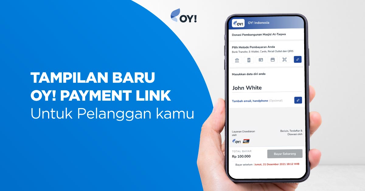 Wajah Baru Halaman Pembayaran OY! Payment Link yang Semakin Memudahkan ...