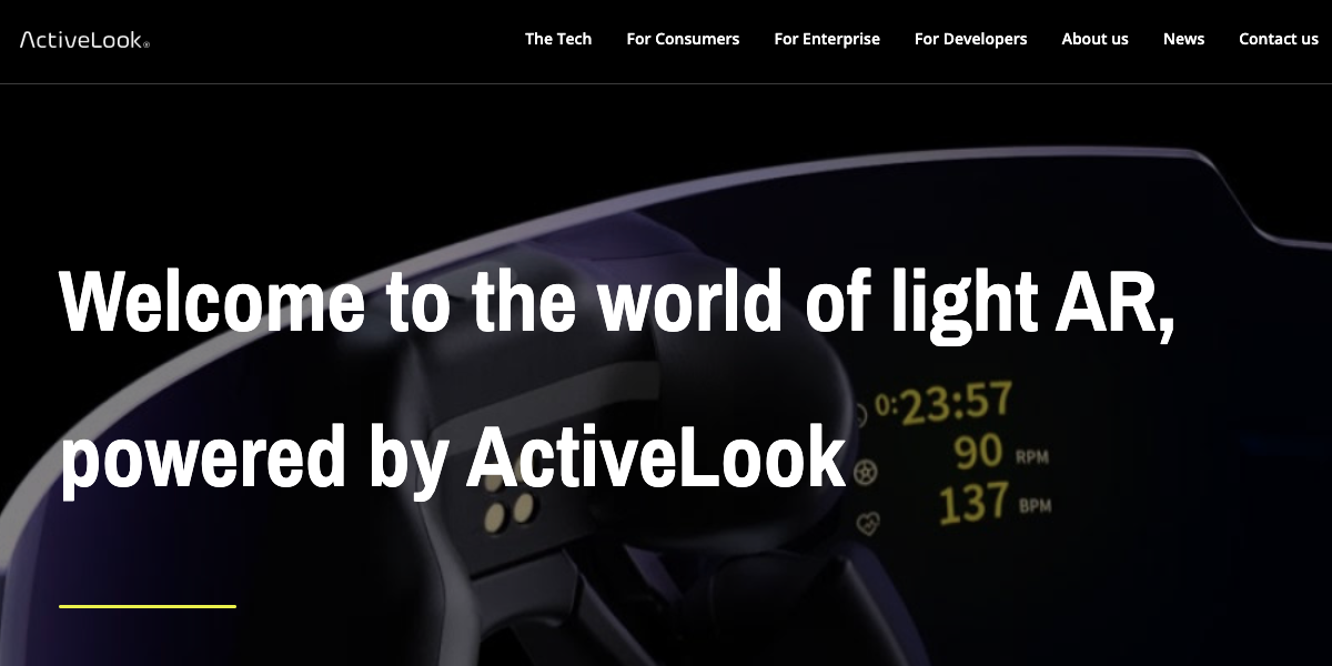 Activelook - Connected Glasses Solutions