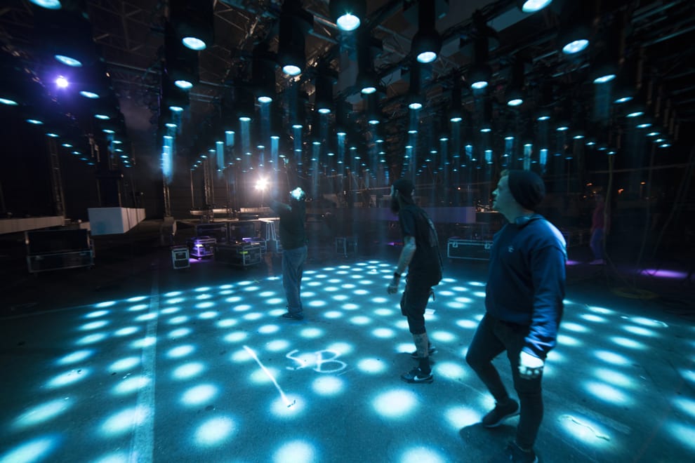 Intel ‘Interactive Light’ Art Installation | Production Club