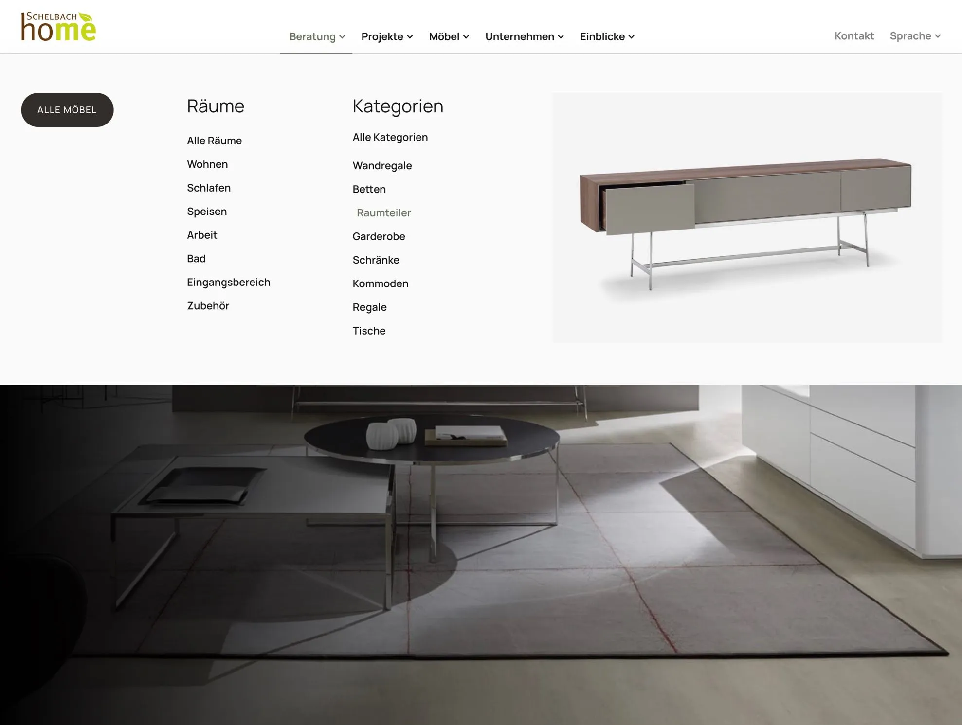 Webdesign Case Study – Schelbach Home – Luxus Einrichtungslösungen