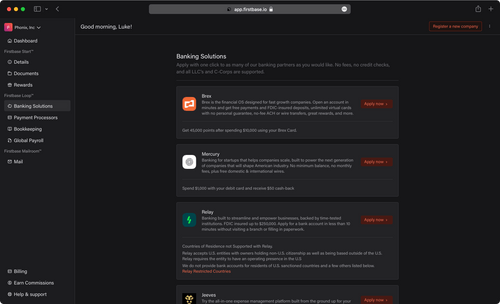 Firstbase | Start and grow a US business from anywhere