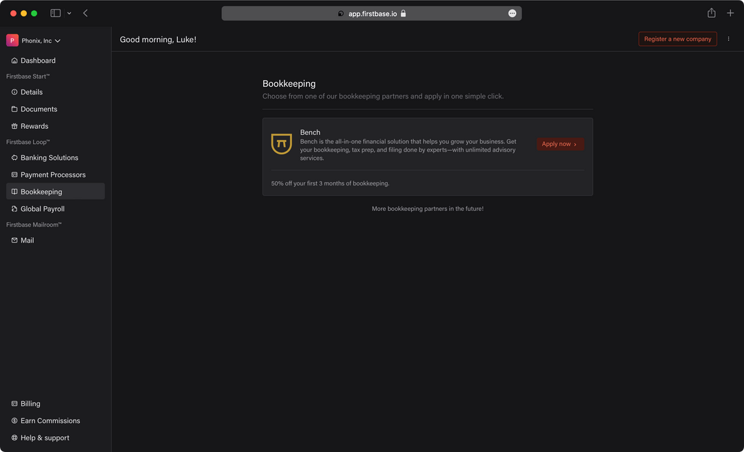 Firstbase | Start and grow a US business from anywhere