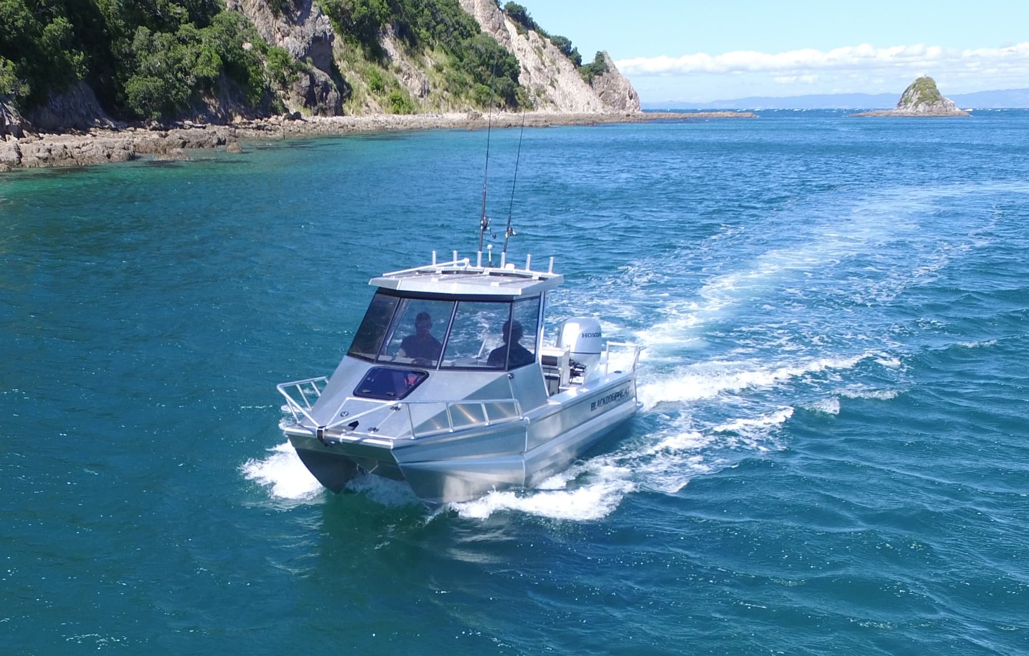 Blackdog Cat NZ Boats - The ultimate aluminium pontoon boat