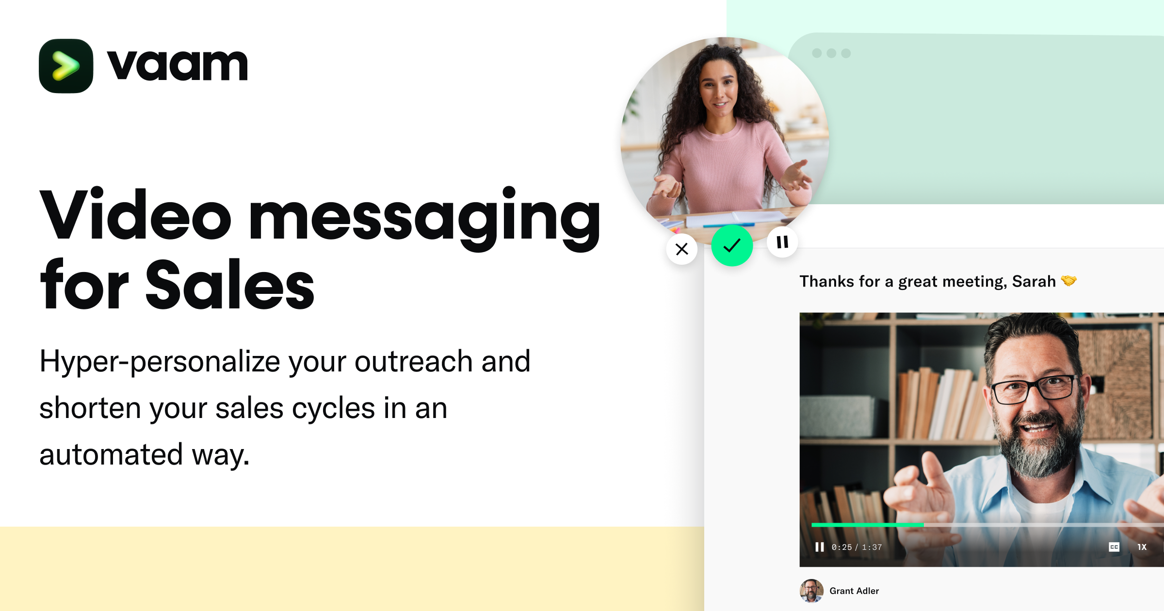 Vaam | Video Messaging for Sales