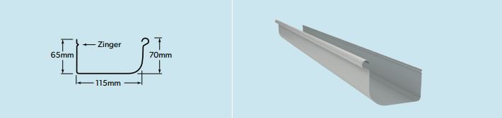 Lysaght Guttering & Gutters | Peak Manufacturing