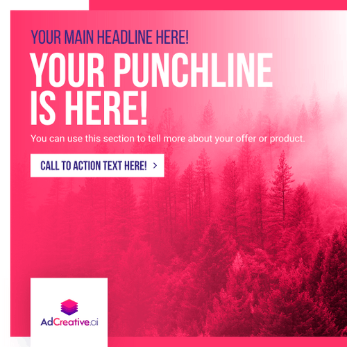 Generate ad creatives that help you sell more. Fast.