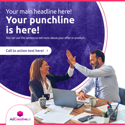 Generate ad creatives that help you sell more. Fast.