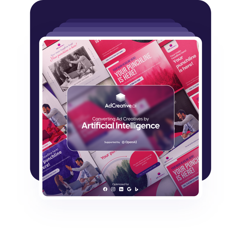 Generate ad creatives that help you sell more. Fast.