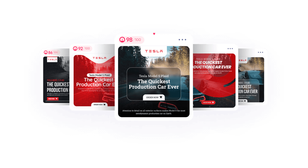 Generate ad creatives that help you sell more. Fast.