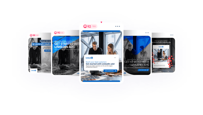 Generate ad creatives that help you sell more. Fast.