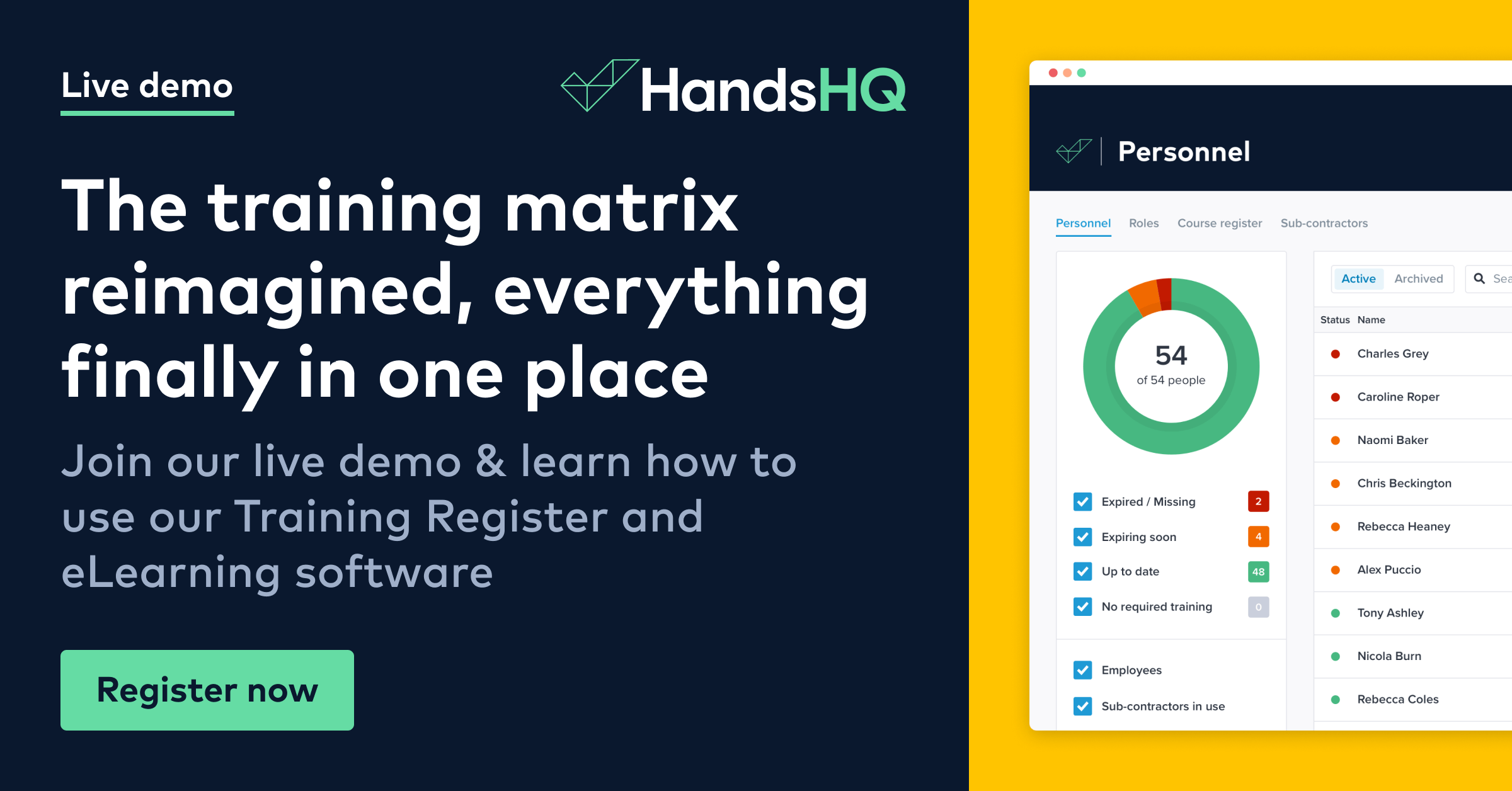 [On Demand] Live Demo: The training matrix reimagined, everything ...