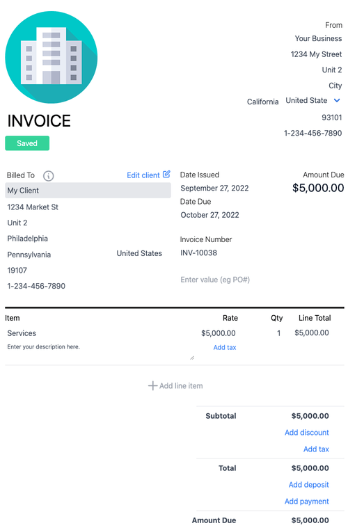 Invoice Generator
