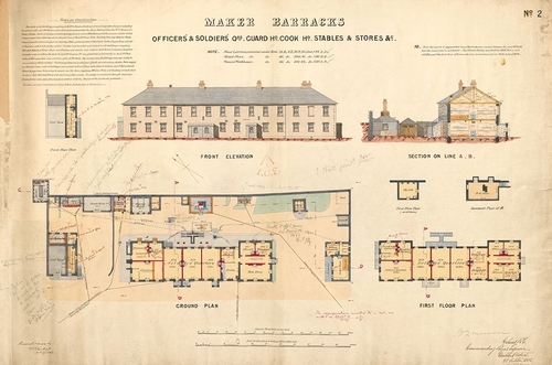 The Sea Forts Cornwall Maker Heights Wild Camping