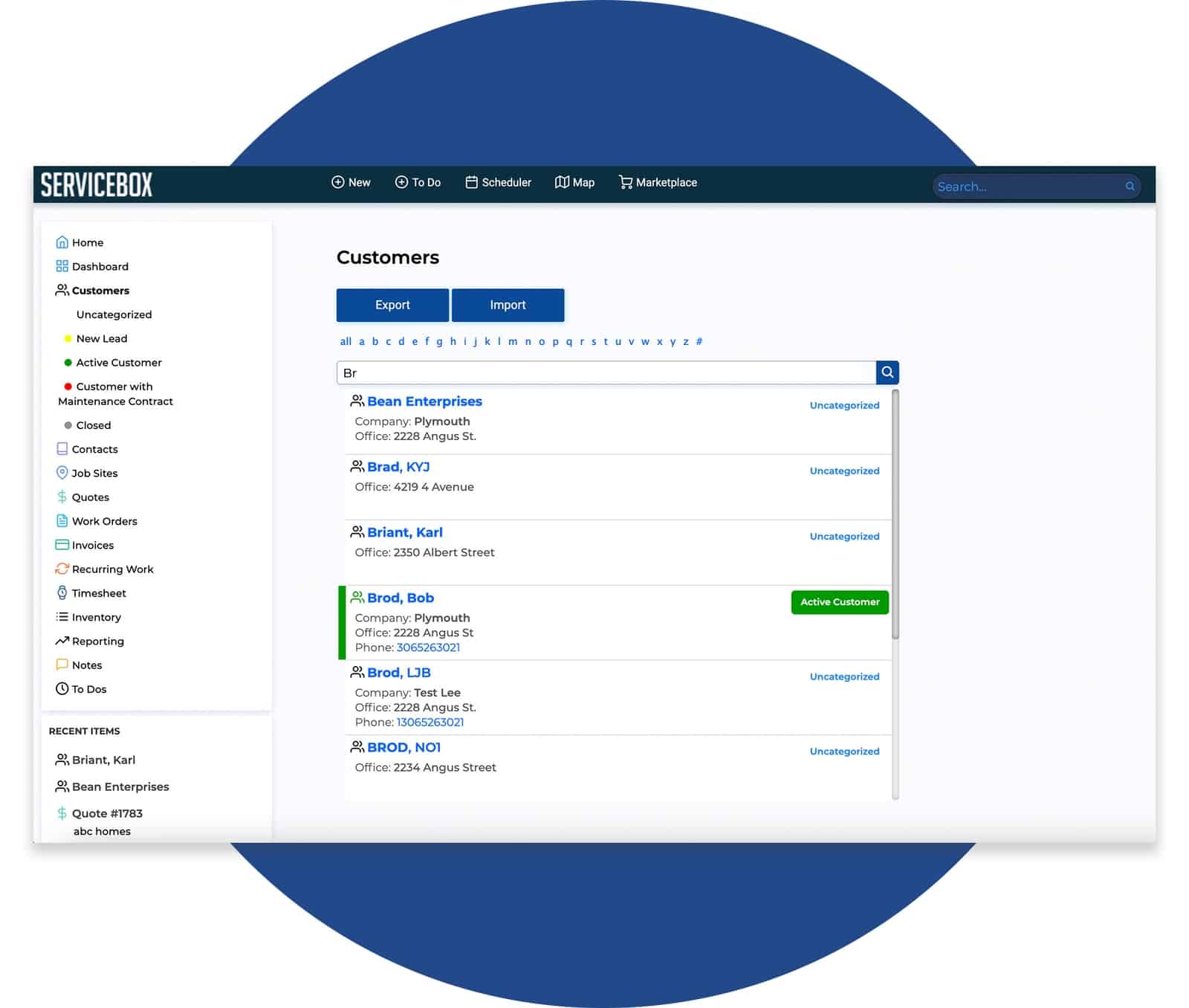 Servicebox | Customer Information Management Software