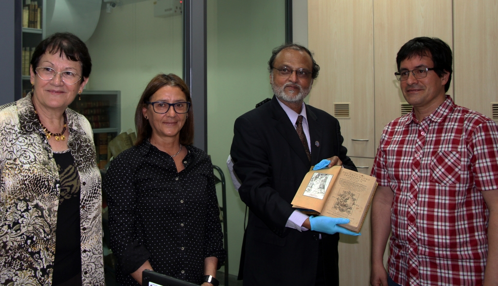 Visita del Dr. Rajendra Shende, premio Nobel de la Paz
