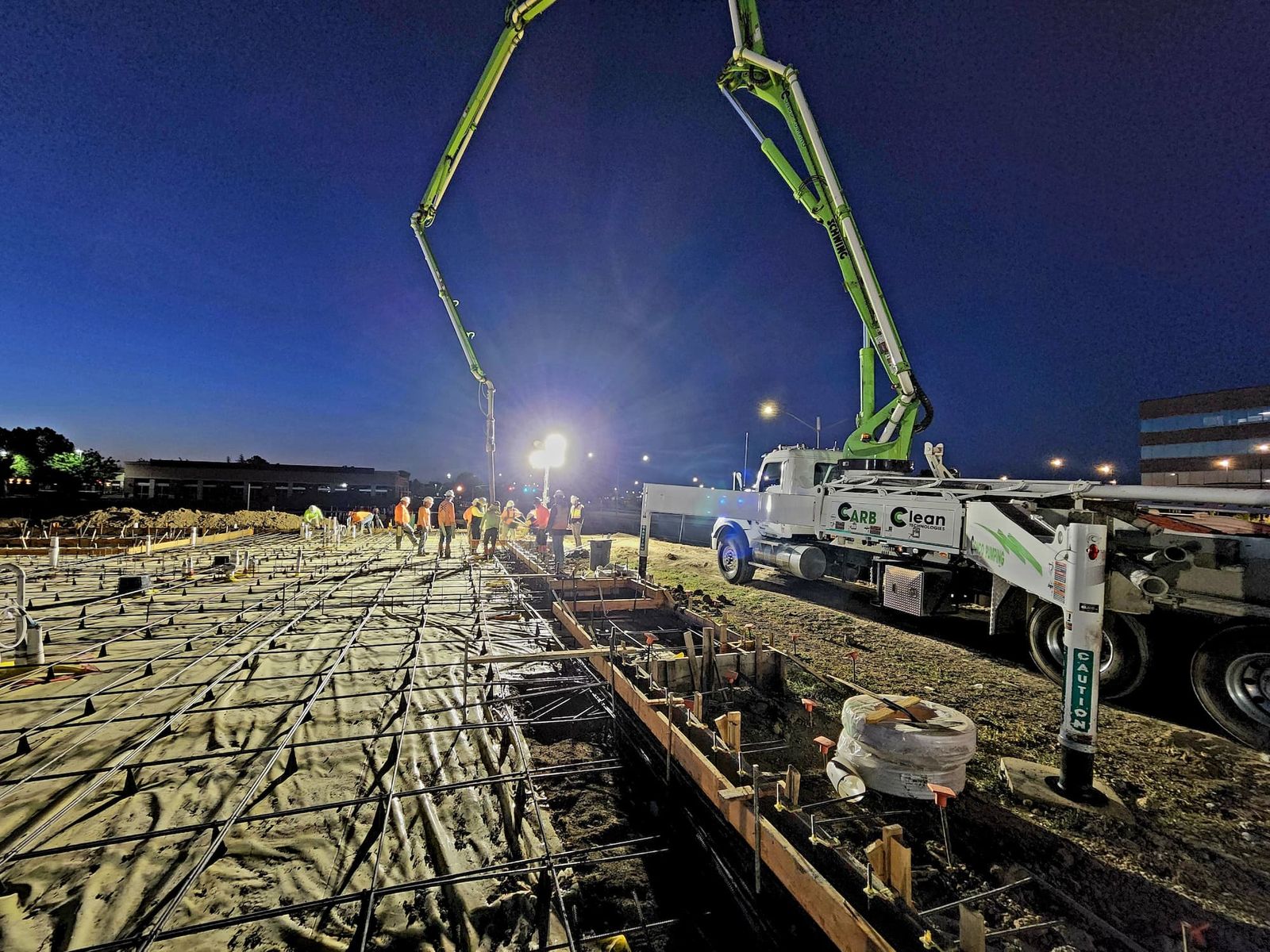 Commercial Concrete Projects - Livingston's Concrete Service Inc.