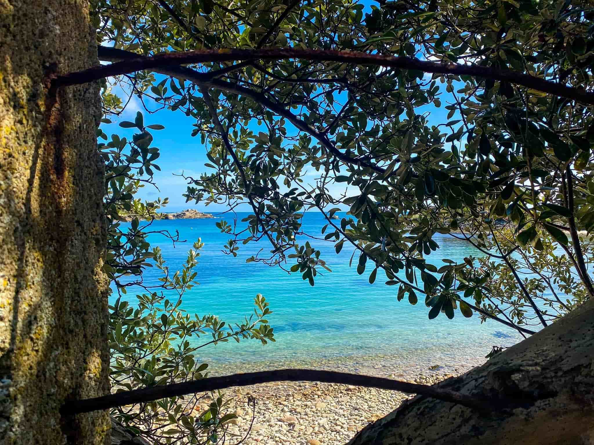 Location of Parting Carn, Isles of Scilly