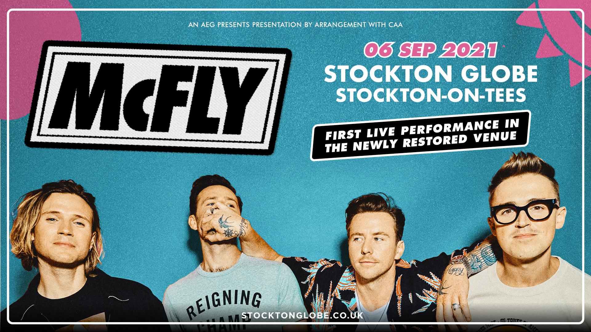 McFly | Official Box Office | Stockton Globe