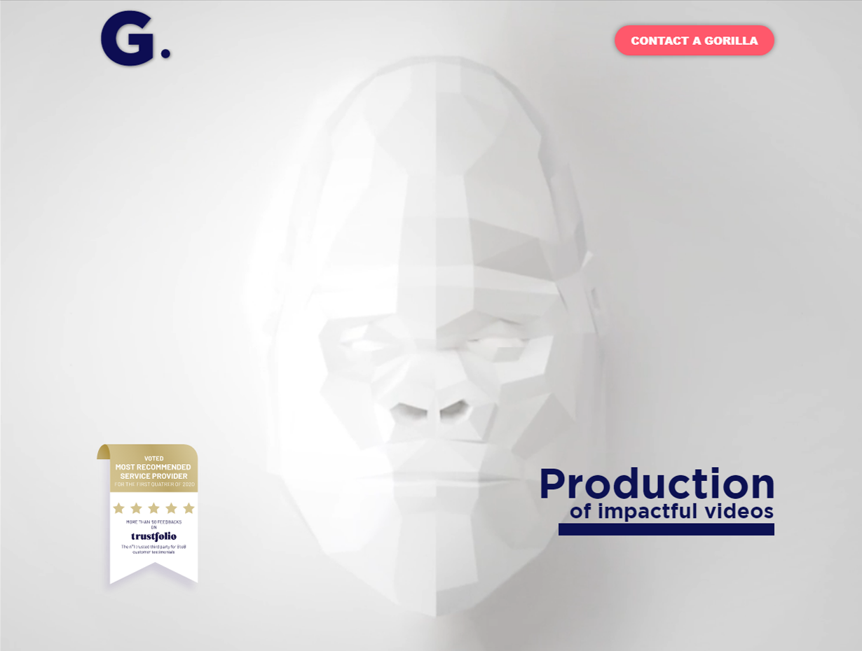 Gorilla Agency - London Animation Studio named Motion Designers of the year