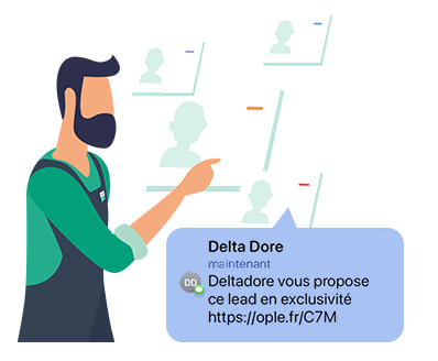 Bien gérer ses leads avec l'application Oplead | Delta Dore