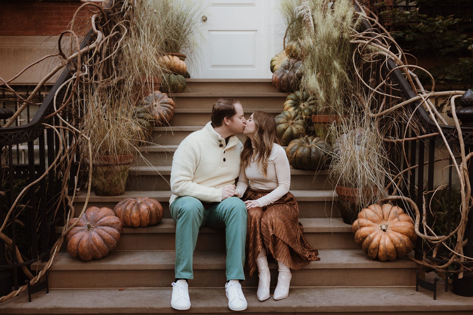 Manhattan Engagement Session with Kaitlan and Neil — Nicole Nero Studio