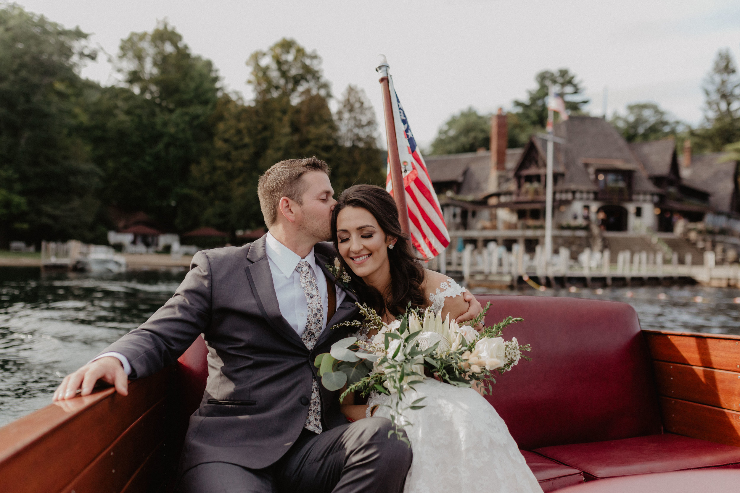 Amanda and Sean's Lake George Wedding — Nicole Nero Studio