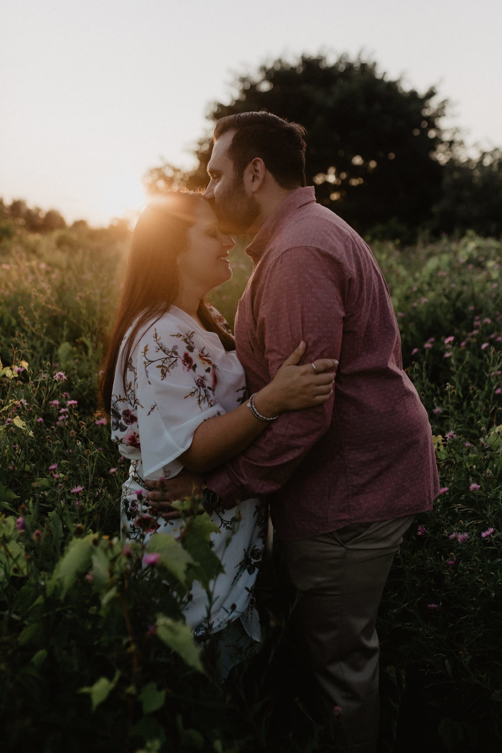 Katelynn and Nick's Upstate New York Sunset Engagement Session — Nicole ...
