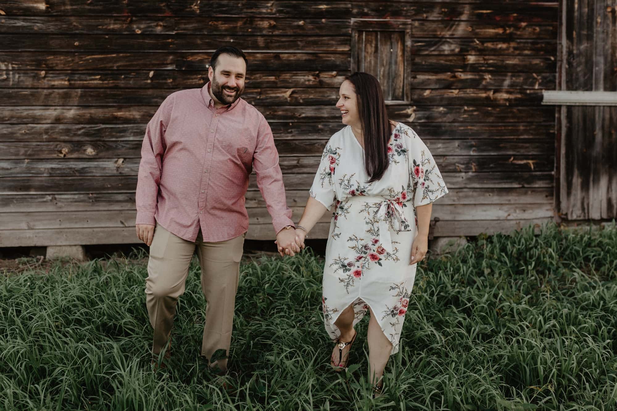 Katelynn and Nick's Upstate New York Sunset Engagement Session — Nicole ...